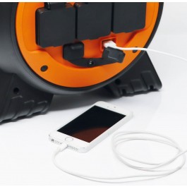 Maypole 15M Roller Mobile Mains Power Unit With LED Light MP3767 ...