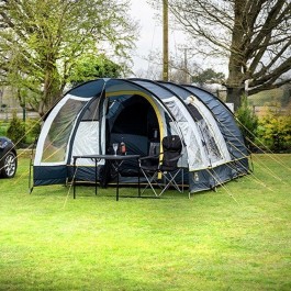 Maypole Leisure Bewdley 4 Person Family Tunnel Tent (Poled) MP9562 ...