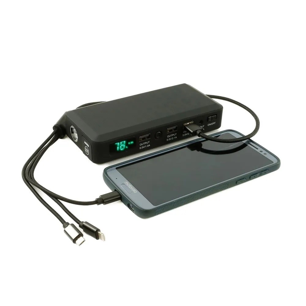 Streetwize 600 Amp Emergency Jump Starter & Portable Power Bank With ...