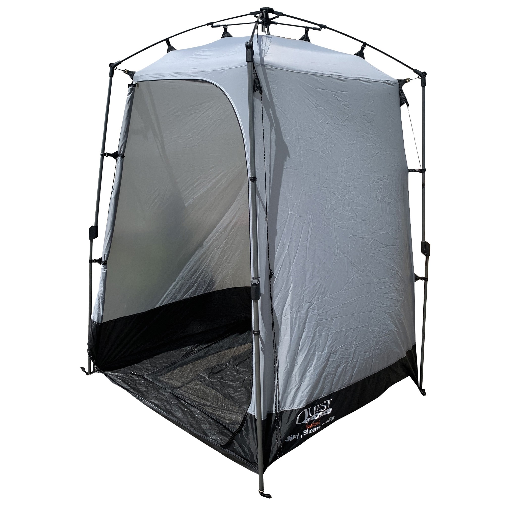New For 2025 Quest Grey Instant Utility and Storage Tent 120010-GR ...