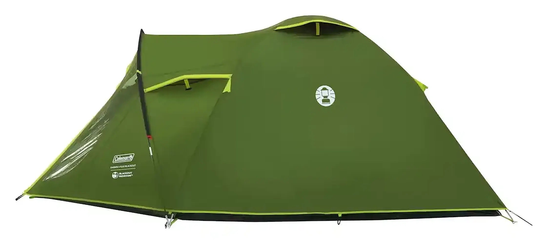 Coleman Darwin 3 Plus Blackout Tent Compact, Easy-Pitch Tent with ...