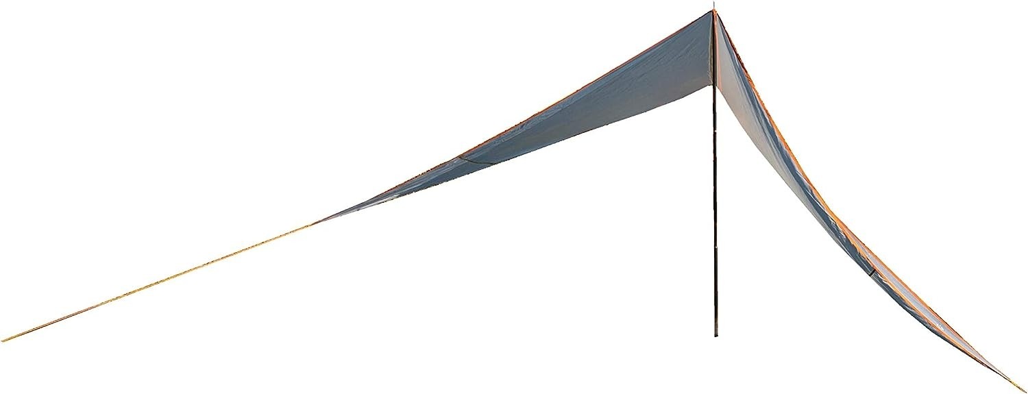 Portal Outdoor Orange/Silver Mesa Tarp Awning 3.5mx3.5m PT-TN-MESA-OR ...