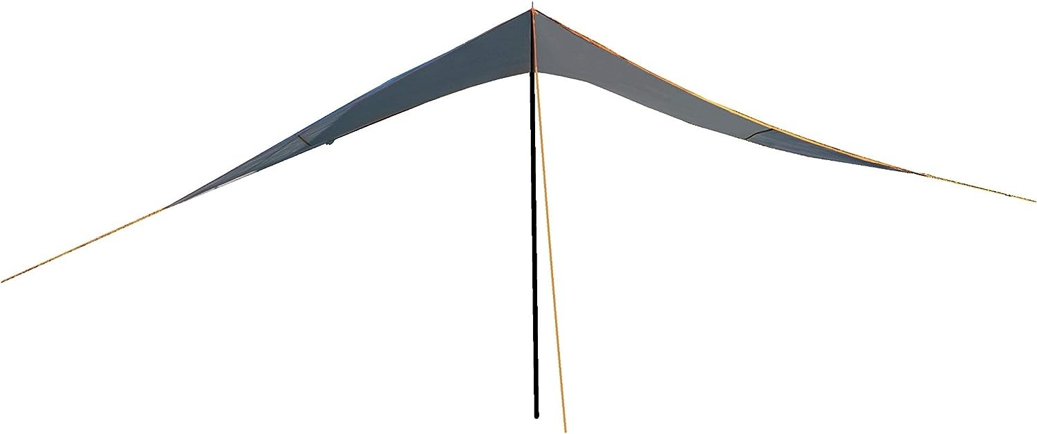 Portal Outdoor Orange/Silver Mesa Tarp Awning 3.5mx3.5m PT-TN-MESA-OR ...