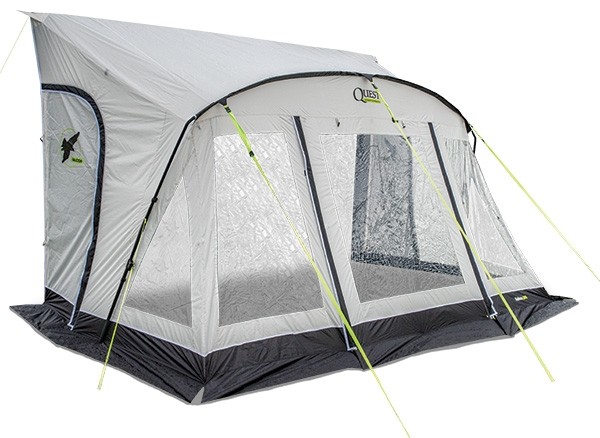 Quest Falcon 390 poled porch awning A3503GY | Camping and General