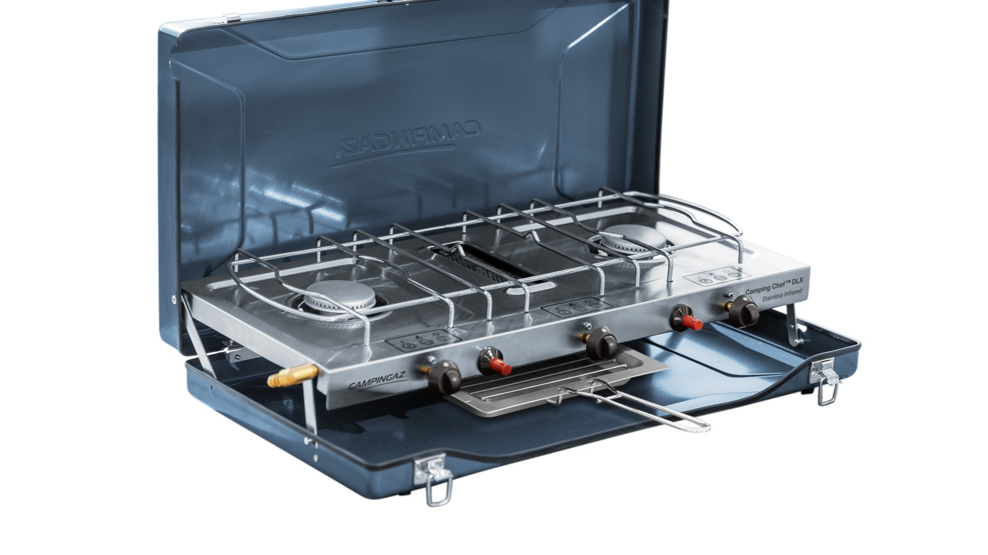 Campingaz Camping Chef DLX Stainless Infrared Gas Stove 2176950 ...