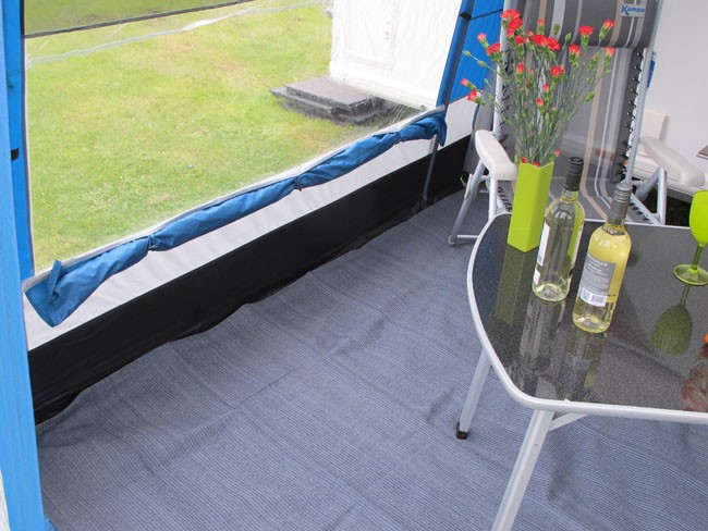 Easy Tread Groundsheet Blue 330 x 250cm (Kampa Dometic Rally AIR Pro ...