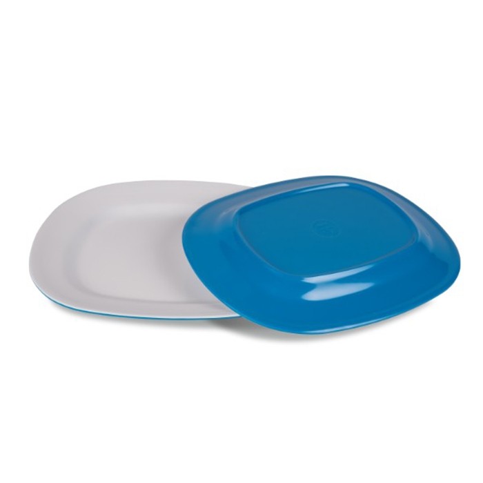 Kampa Heritage Vivid Blue Melamine Dish Plate MM0101 | Camping and General