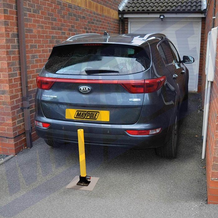 Maypole Fold Down Security with Integral Lock MP9733 | Camping and General