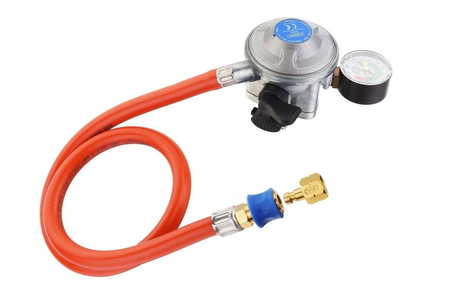 Cadac 27mm CLIP ON Propane Overflow/Gauge Regulator With Quick Release ...