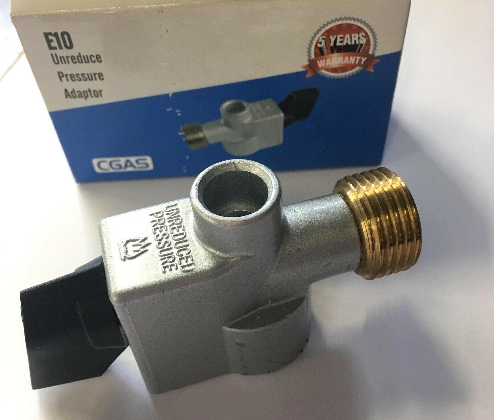 Genuine 21mm Pressure Adaptor for Caravan Pigtail Butane 7kg 15kg ...